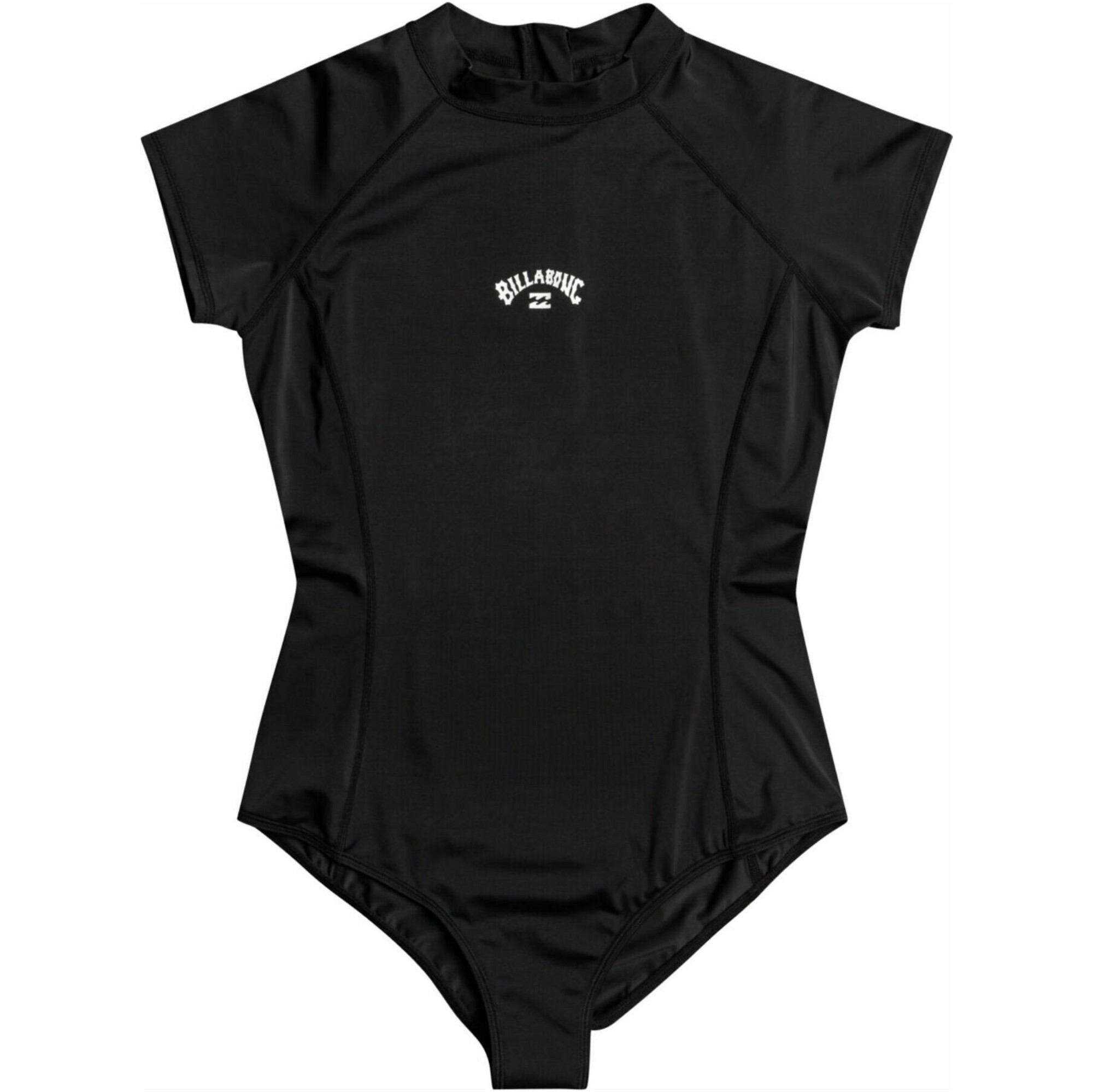 2024 Billabong Womens Tropic Uv50 Short Sleeve One Piece Swimsuit